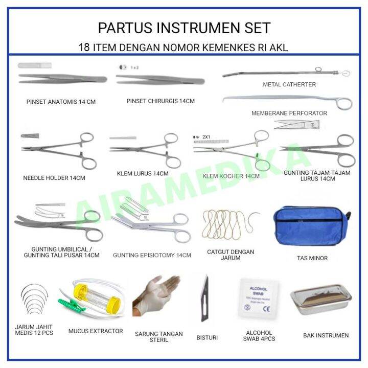 Partus Set 18 item Paket Hemat Komplit Stainless Steel | Lazada Indonesia
