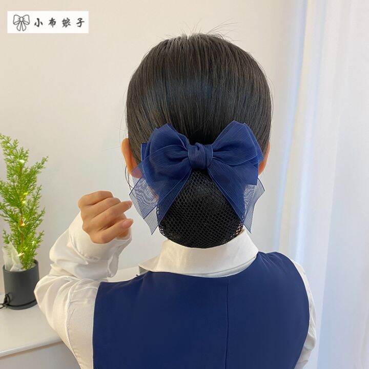 Bank Professional Flower Hairpin Nurse Hair Updo Hairnet Work Hair Net ...