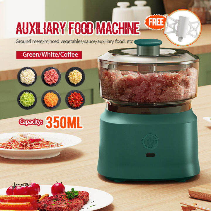 Mini Wireless Electric Baby Food Blender Garlic Shredder Kitchen Food ...