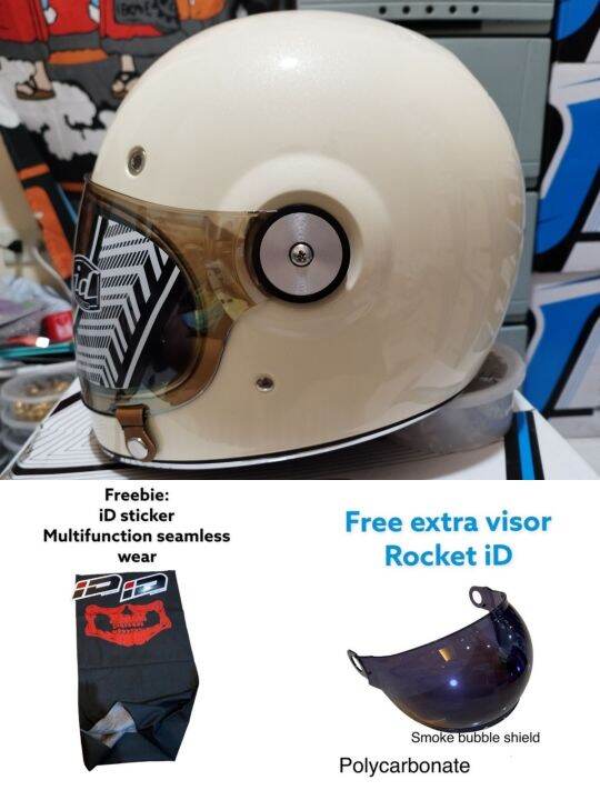 ID Rocket Classic Fullface Helmet ( Index brand ) | Lazada PH
