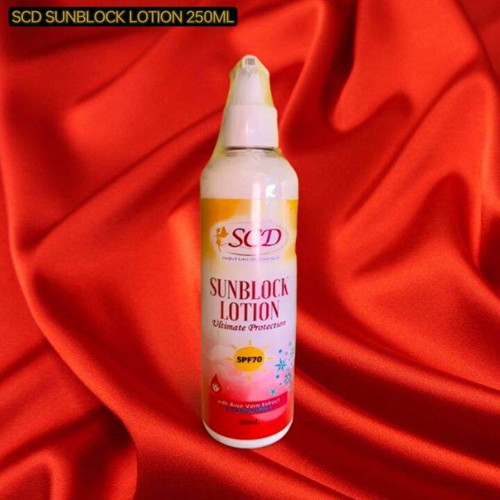 SALE !! SCD SUNBLOCK LOTION SPF70 BIG 250ml | Lazada PH