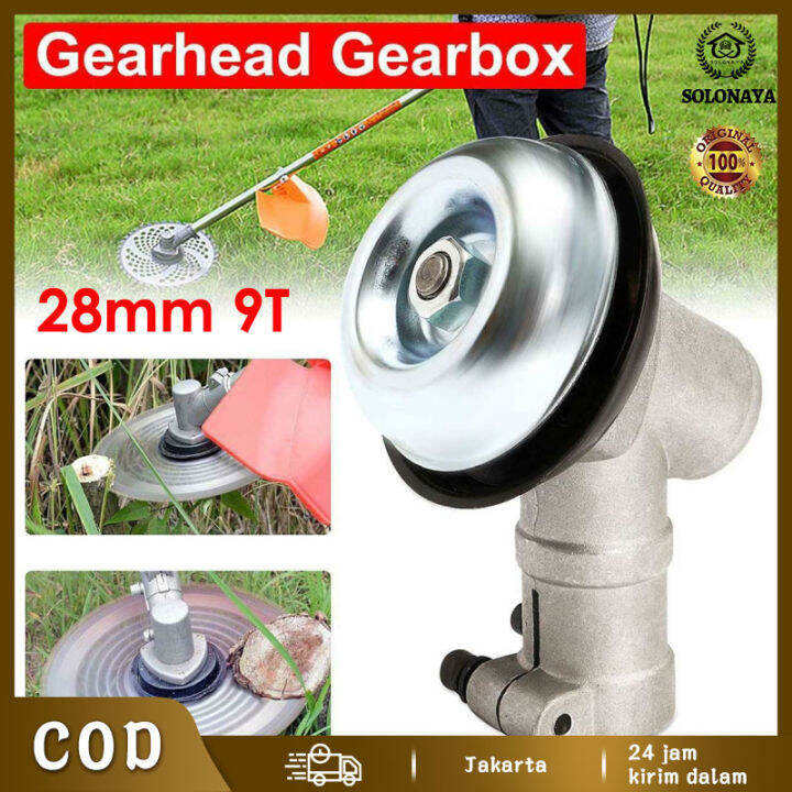 Mesin Pemotong Rumput Gearbox Alat Berkebun Kepala Spare Part 28mm ...