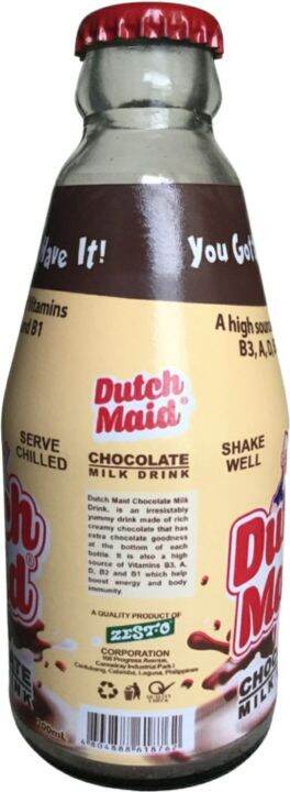 Dutch Maid Chocolate Milk Drink 240ml x6 | Lazada PH