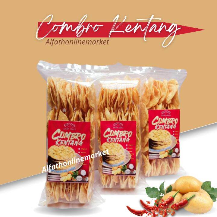Keripik Combro Kentang Kering 250 gram - Comring - Combro Singkong ...