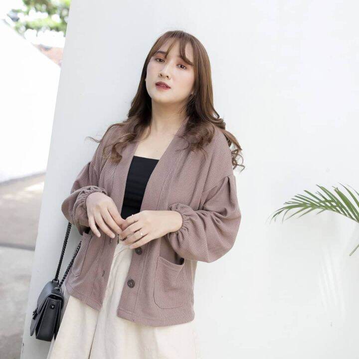 Outer Waffle Uniqlo/Outwear Waffle/ Outer Kekinian | Lazada Indonesia