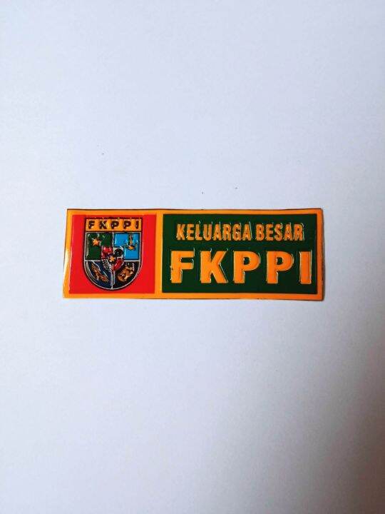 Stiker Embos Timbul Logo Keluarga Besar FKPPI Bentuk panjang | Lazada ...