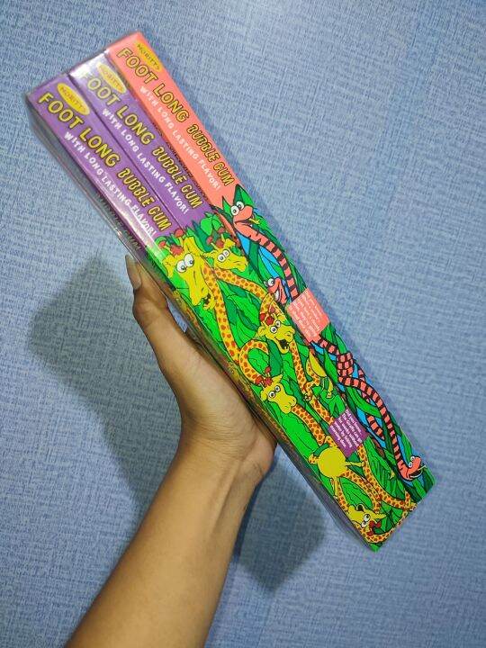 NORITTS 6 pcs foot long bubble gum with long lasting flavor |LOOTBAG ...