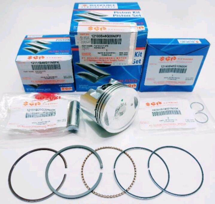 PISTON SET PISTON KIT SEHER SUZUKI SPIN SKYWAVE SKYDRIVE HAYATE UKURAN ...