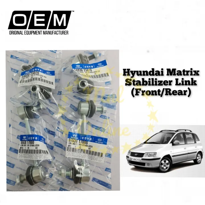 54830-25010/25020 ,55530-17000 HYUNDAI MATRIX STABILIZER LINK/ABSORBER ...