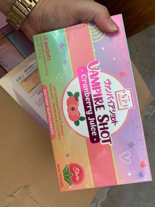 Vampire Shot 15 Sachet good for 15days | Lazada PH