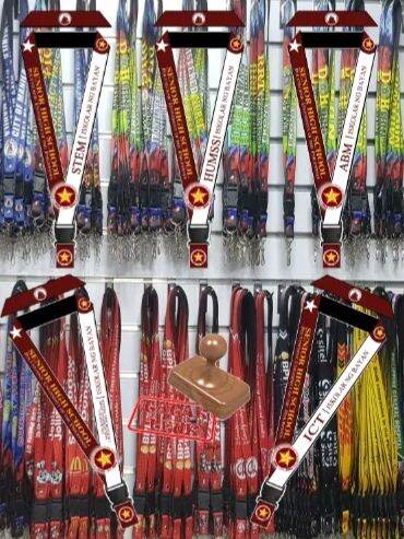 PUP STRAND , STEM HUMSS ABM TVL ICT , ID LACE LANYARD ID SLING LANYARDS ...