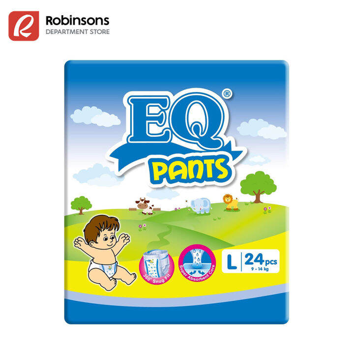 EQ Baby Diaper Pants Big Large 24pads | Lazada PH