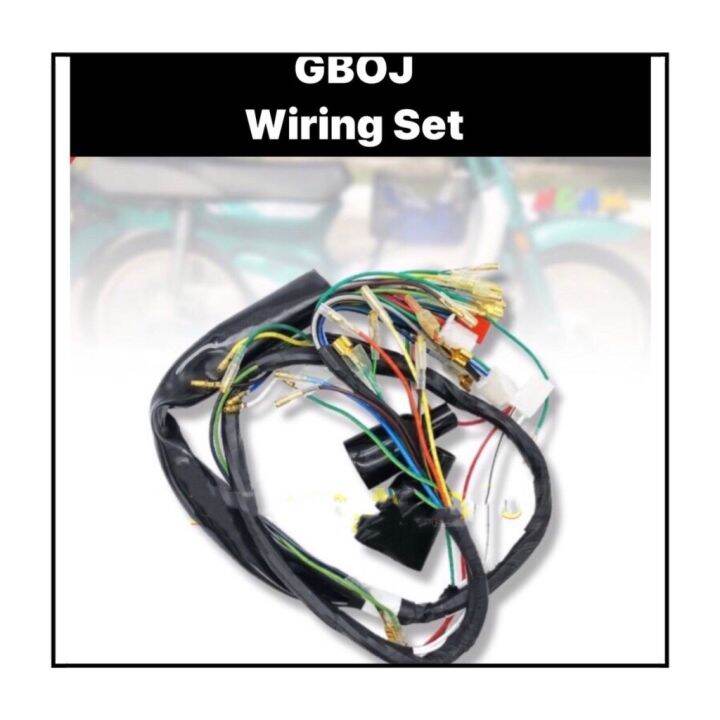 HONDA GBOJ WIRING (WITH CDI / NON CDI) // GBO J GBO-J HARNESS WIRING ...