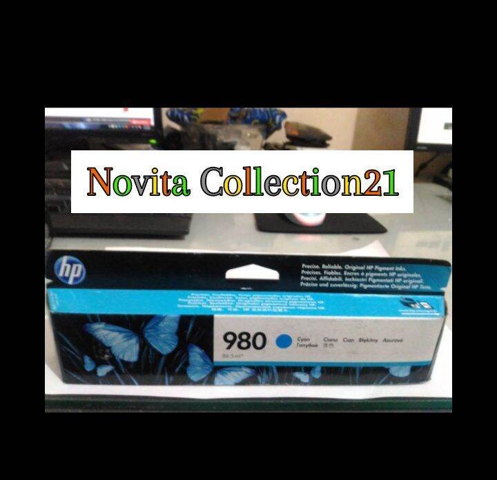 TINTA PRINTER HP 980 CYAN DIJAMIN ORIGINAL | Lazada Indonesia