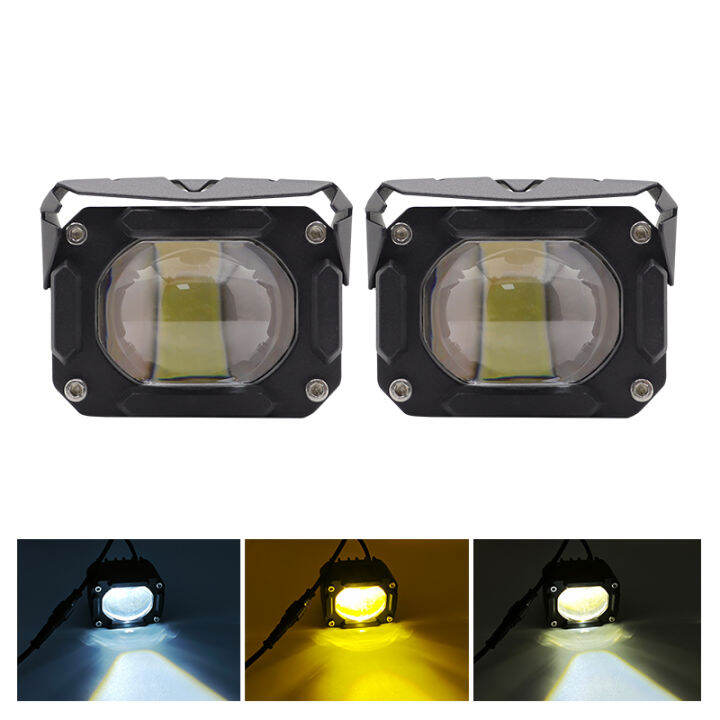 ไฟตัดหมอก Led ขับขี่รถจักรยานยนต์หลอดแอลอีดีเสริมสำหรับรถบรรทุกรถ