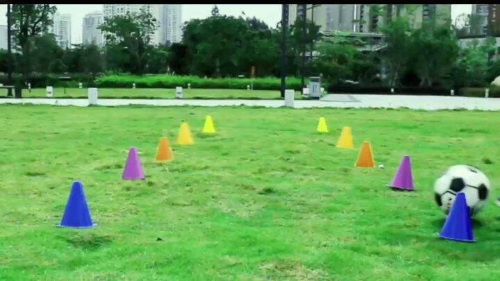 1 Pcs Plastic Agility Cones 18cm Soccer Cones Traffic Cone Sport ...