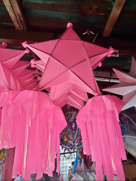 Pink parol without light 12inches | Lazada PH