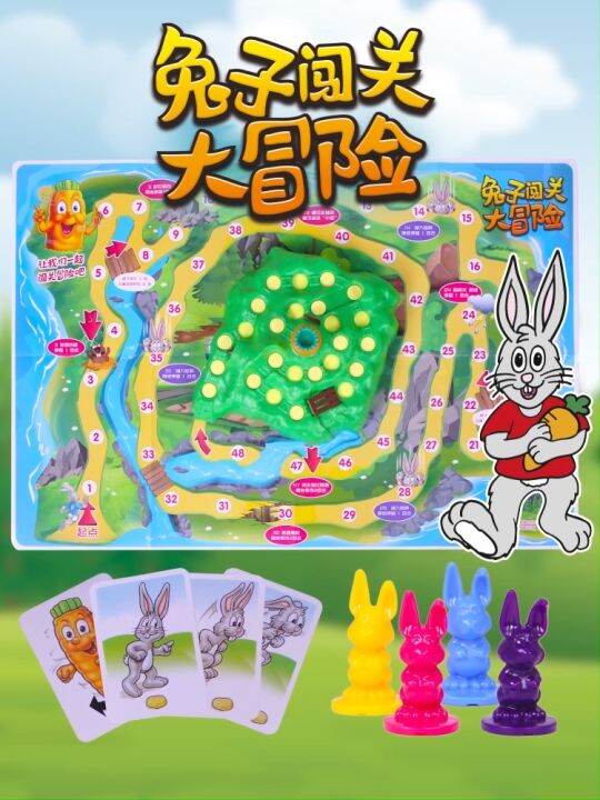 Miigu Toys Rabbit Game Adventure Board Game For Kids | Lazada PH
