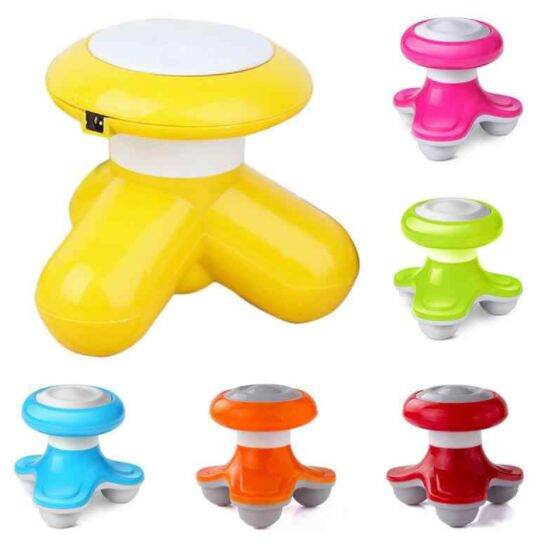 Mini Portable Multi Triangle Massager Electric Handheld Rechargeable ...
