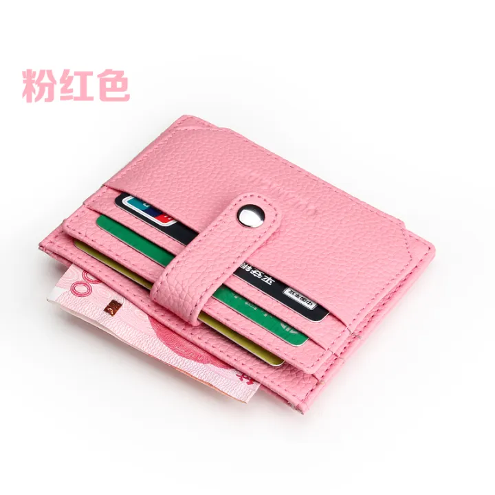 Mini Small Card Holder Men's Wallet Multi-Card Position Women's Credit ...
