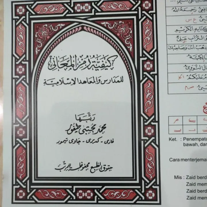 lembaran rumus/sumber rujukan memaknain kitab kuning praktis dan mudah ...