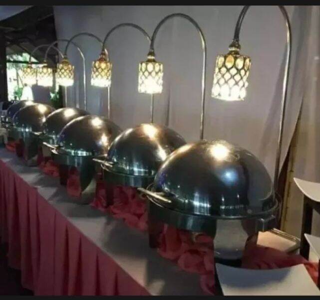 Stainless steel Dish lamp/food lamp for catering with free Bulb | Lazada PH
