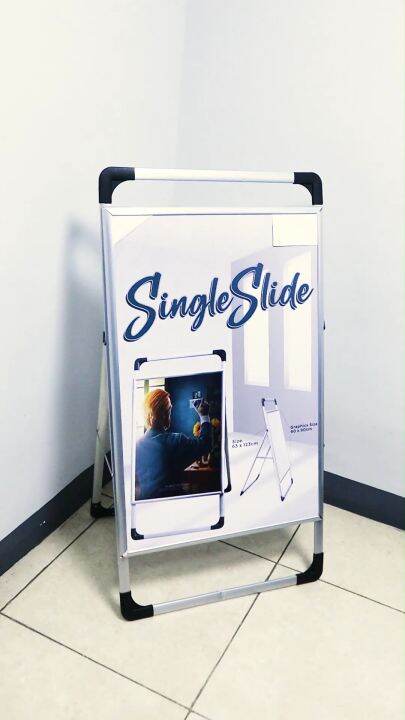 KGS Single Slide Poster Stand 60 x 90 cm| Menu Stand/ Sintra Board ...