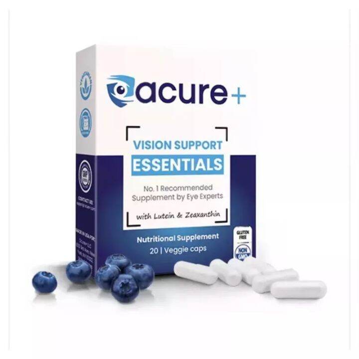 Acure+ 20 Capsules Helps Eye Care Health | Lazada PH