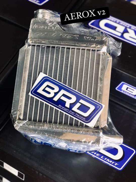BRD RADIATOR ALLOY 2 ROWS POWER Original 👉 NMAX V2 AEROX V2 | Lazada PH