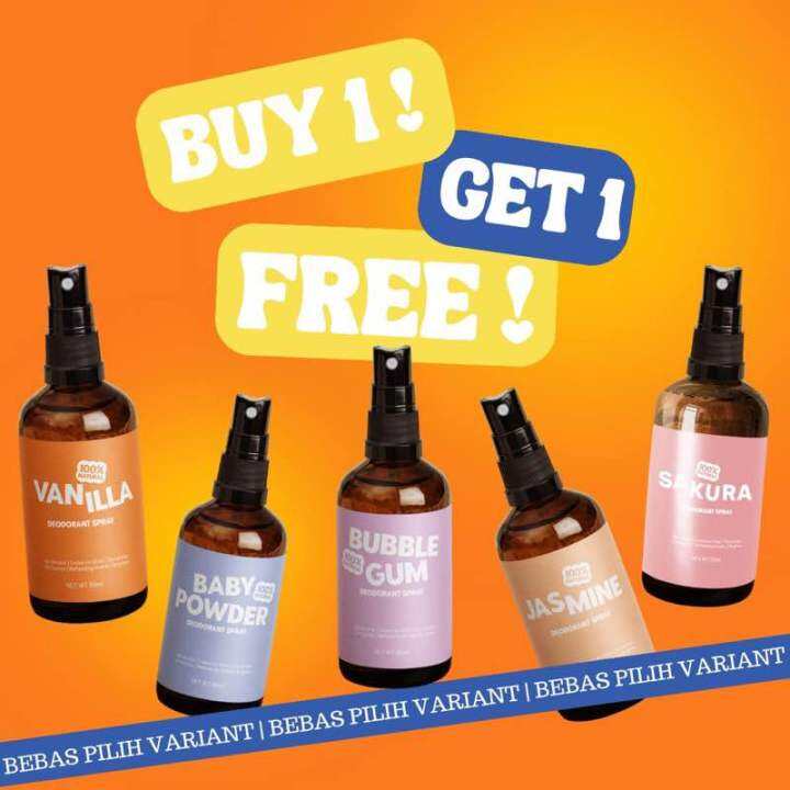 JENNSKIN NATURAL DEODORANT SPRAY 50ml(harga perpcs) | Lazada Indonesia