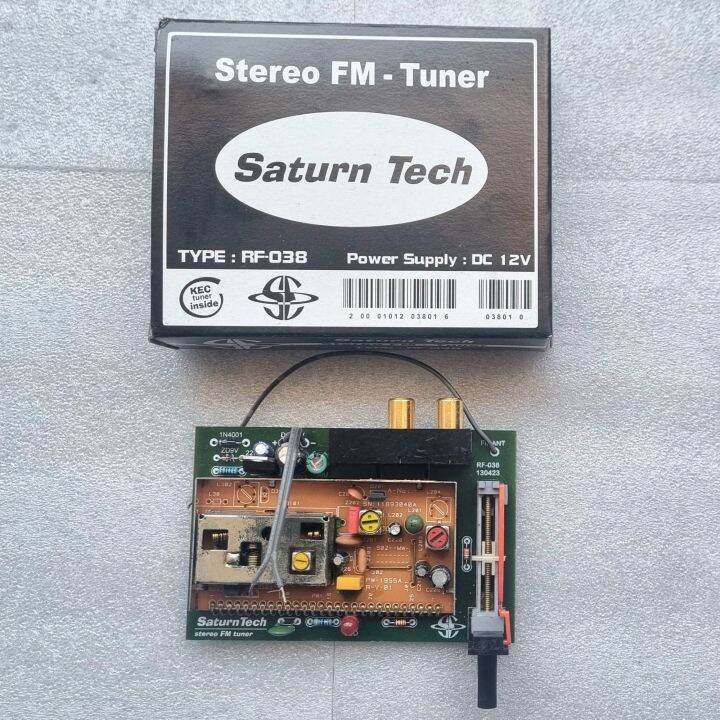 KIT Tuner Stereo FM Saturn TECH RF038 | Lazada Indonesia