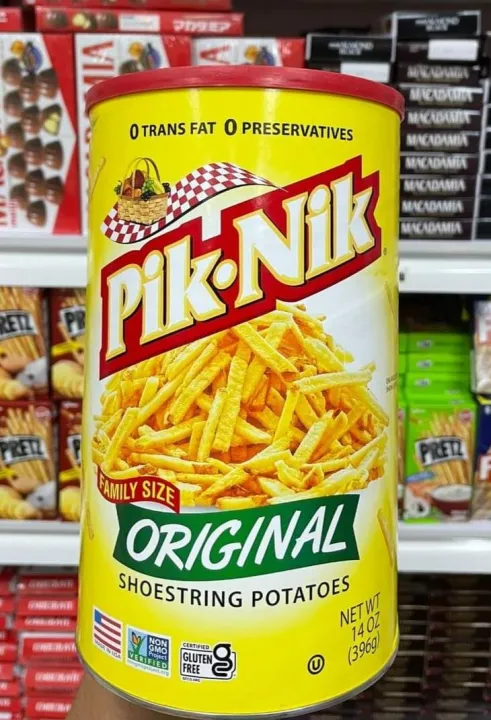 Piknik original shoestring potatoes 14oz | Lazada PH