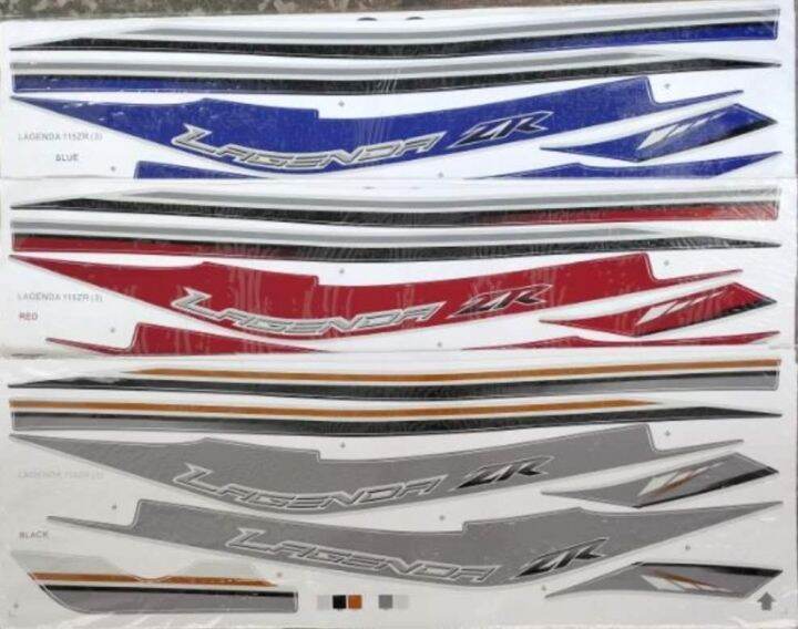 Yamaha SRL115 Zr (3) Body Sticker | Lazada