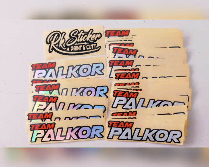 Stiker TEAM PALKOR Cutting | Lazada Indonesia