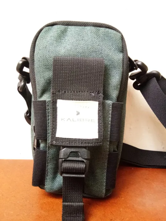 tas selempang android kalibre warna hijau army | Lazada Indonesia