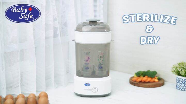 Baby Safe Sterilizer with Dryer Steril Kering Pengering Pengukus STE02 ...