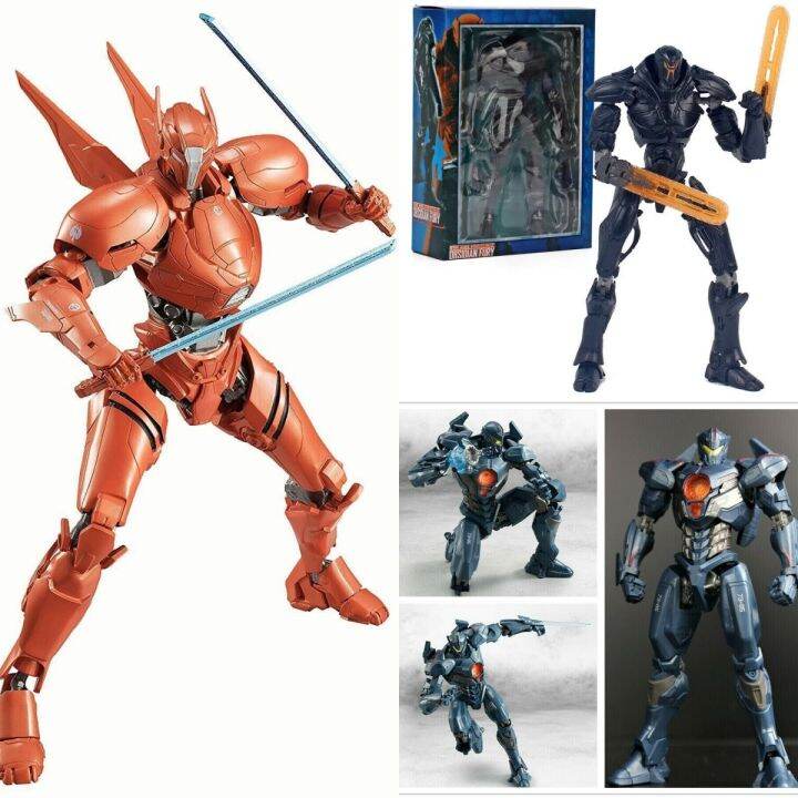 NECA Pacific Rim Action Figure + Free Stand Obsidian Fury Gipsy Avenger ...