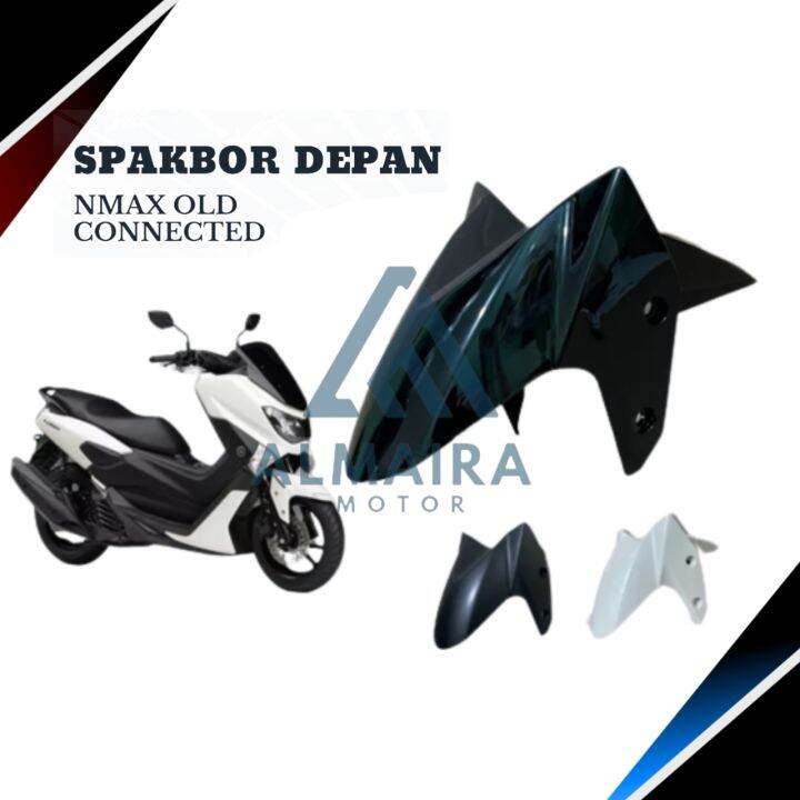 SPAKBOR SELEBOR DEPAN MOTOR YAMAHA N-MAX OLD 2017-2021 WARNA HITAM ...