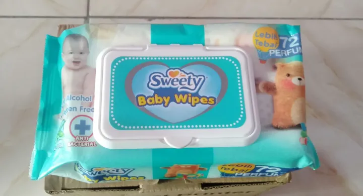 Sweety baby wipes isi 72 sheet | Lazada Indonesia