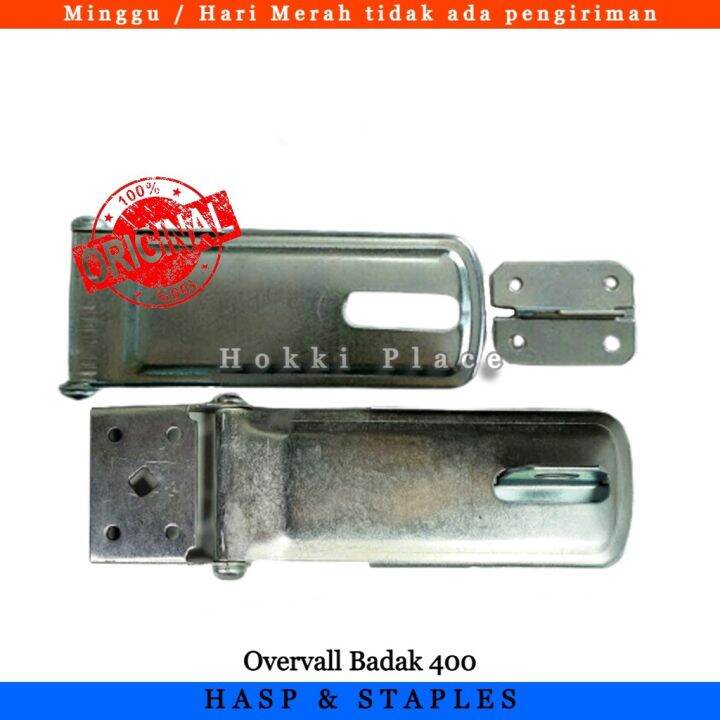 OVERVALL GRENDEL KUNCI PINTU GEMBOK PUTIH 400 SKT | Lazada Indonesia