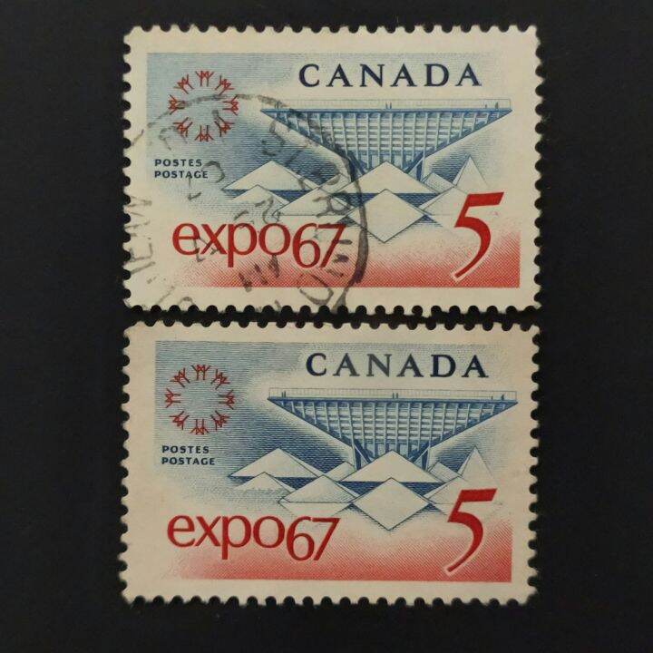 1967 Stamp Canada-Complete Unique Used Stamp-5c Expo 67' Montreal | Lazada