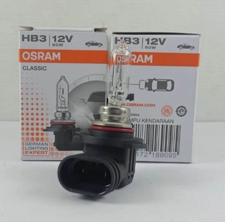 bohlam lampu fooglamp osram tipe soket HB3 12v 61w mobil honda hrv jazz civic | Lazada Indonesia