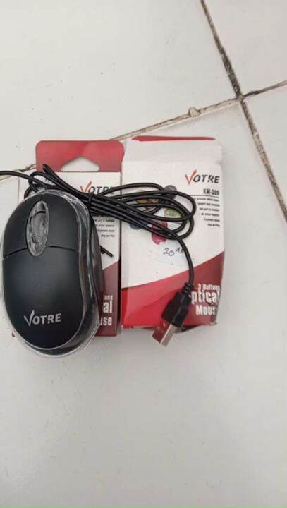 Mouse Kabel Votre KM-309 Advance USB Optical Mouse Cable For Laptop ...