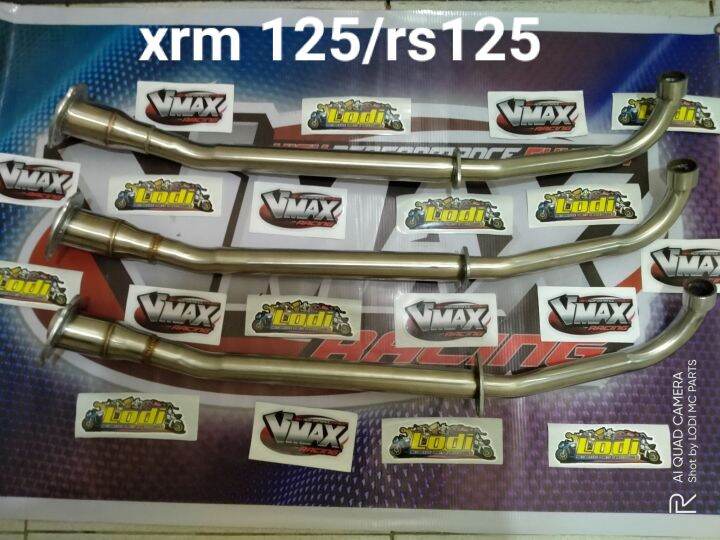 Rs125/xrm 125 carb ( standard straight)STAINLESS ELBOW by (VMAX DCA ...