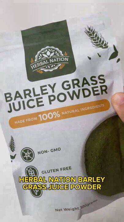 Barley Grass Juice Powder 100% Organic (33 servings) Certified PURE ...