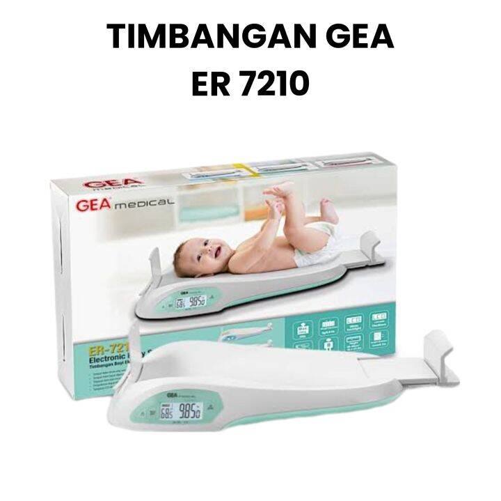 TIMBANGAN BAYI DIGITAL GEA ER 7210 | Lazada Indonesia