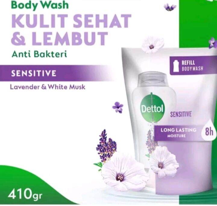 dettol body wash sensitive 410g | Lazada Indonesia