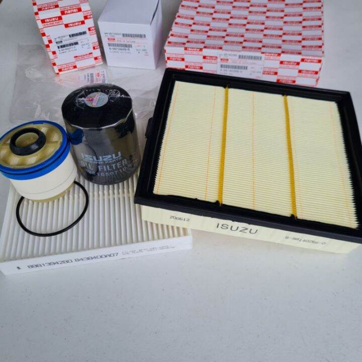 Filter Set for Isuzu MUX/D-MAX [2016-2020] | Lazada PH