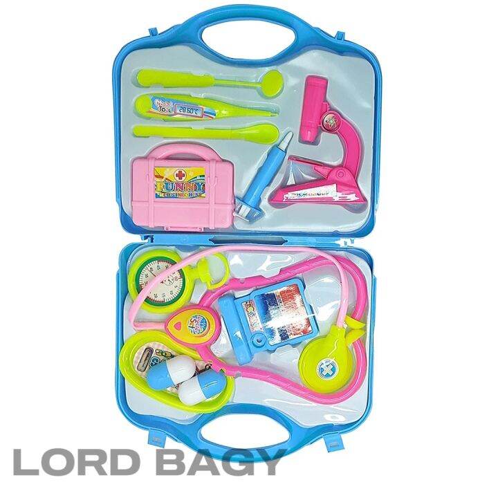 MAINAN ANAK ALAT DOKTER MEDICAL CENTER MAINAN TAS KOPER SET DOKTER ANAK ...