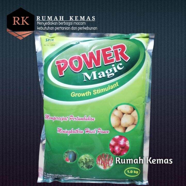 Pupuk POWER MAGIC Growth Stimulant Kemasan 1 Kg Mempercepat Pertumbuhan ...